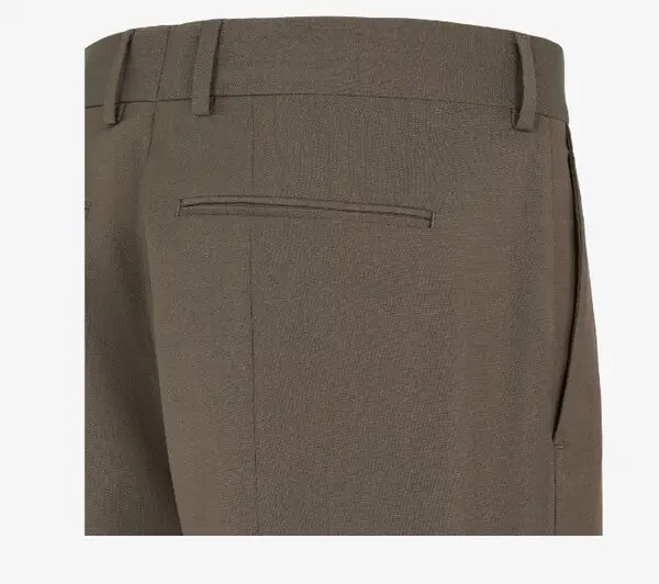 Fendi Straight-leg Trousers - Green