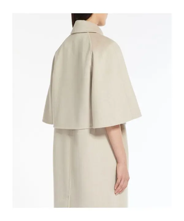 Max Mara Double-breasted Cropped Coat