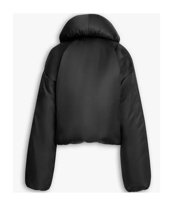 Alaïa Padded Bomber Jacket - Black