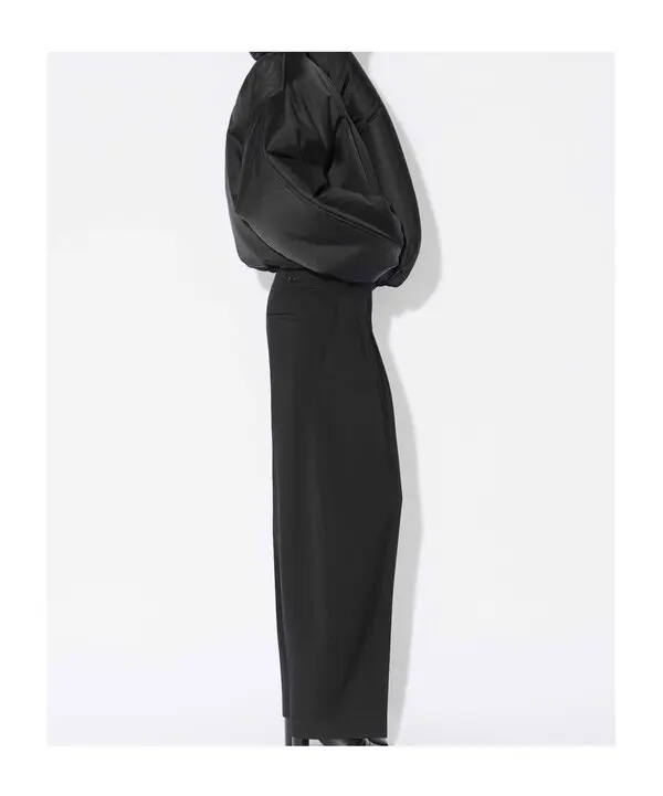 Alaïa Padded Bomber Jacket - Black
