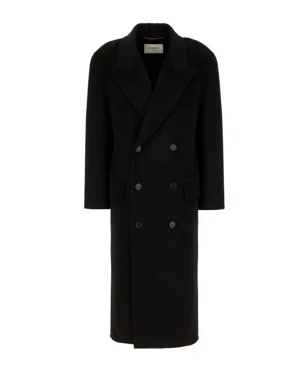 Saint Laurent Double-breasted Coat