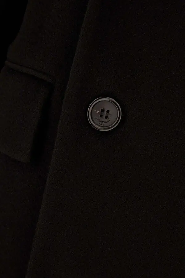 Saint Laurent Double-breasted Coat