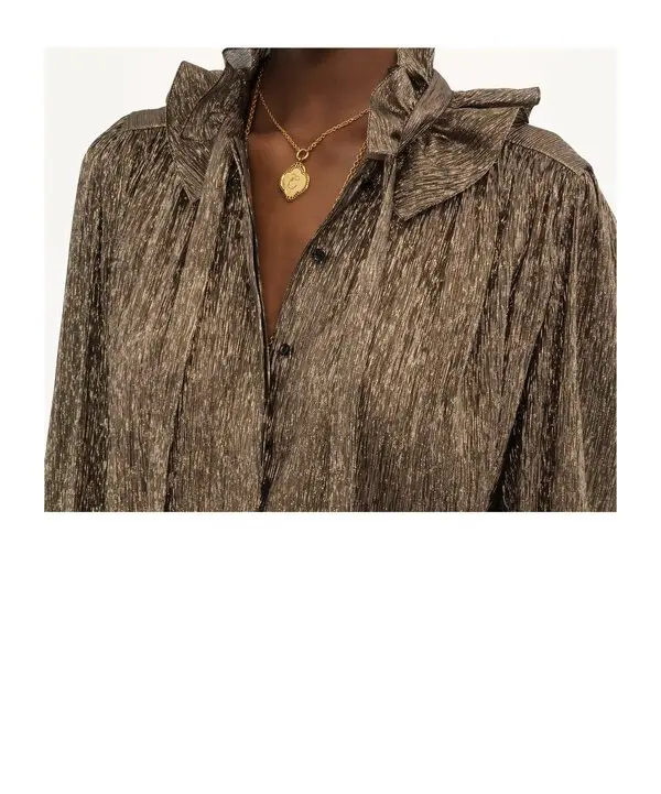 Chloé Long Sleeve Frill Shirt