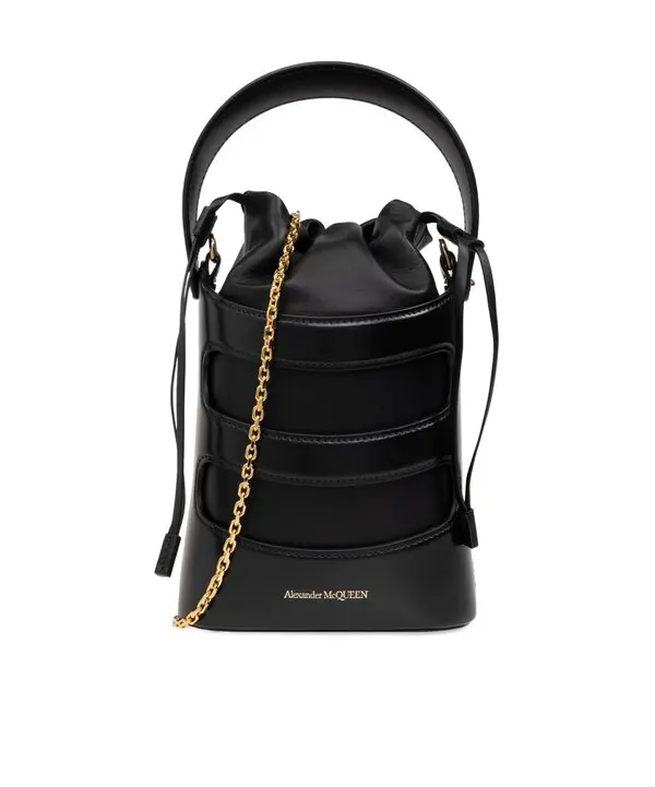 Alexander McQueen The Rise Mini Bucket Bag