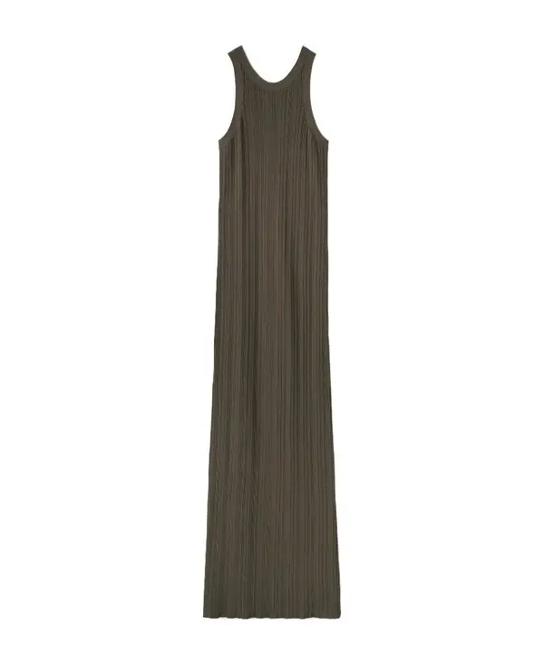 TOTEME Ribbed Racerback Maxi Dress