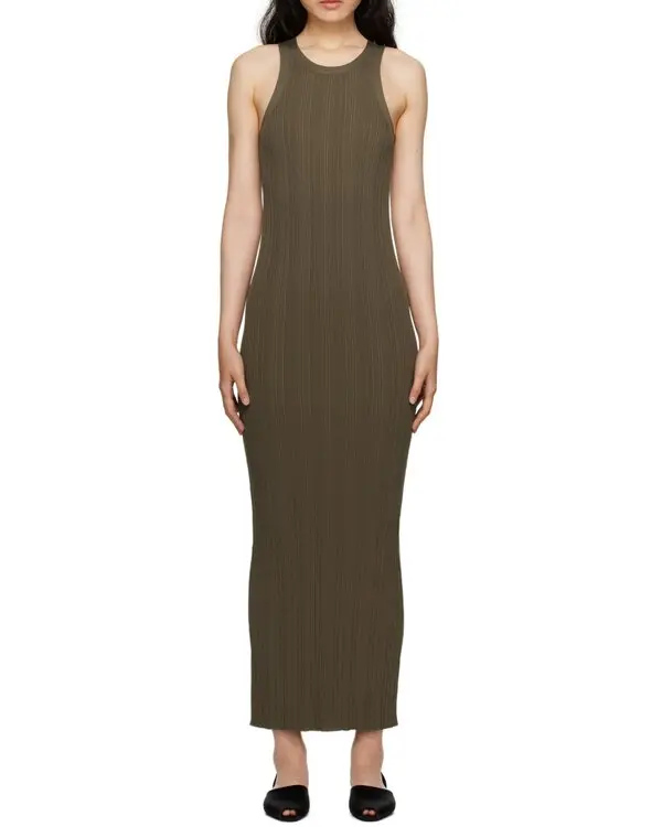 TOTEME Ribbed Racerback Maxi Dress
