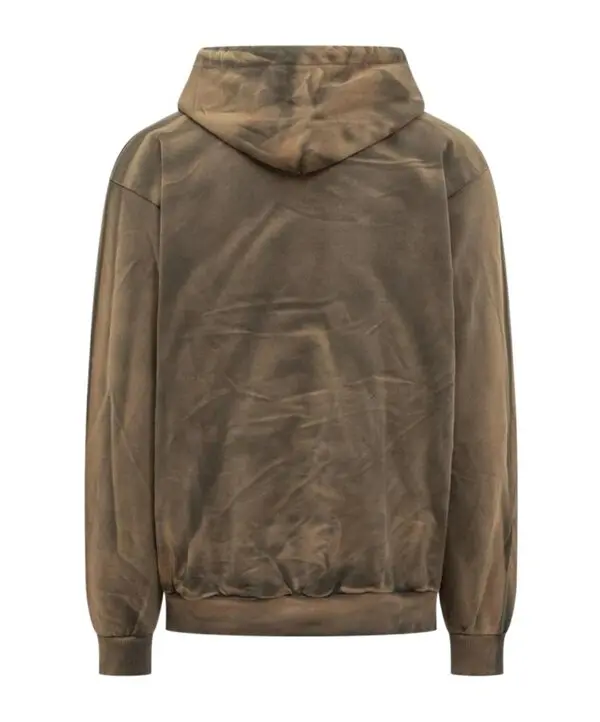Gcds Logo Patch Tie-dye Effect Hoodie