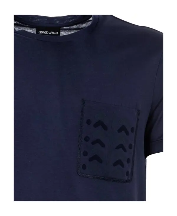 Giorgio Armani Printed Short-sleeved T-shirt