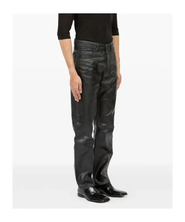 MAISON MARGIELA Waxed-effect Jeans