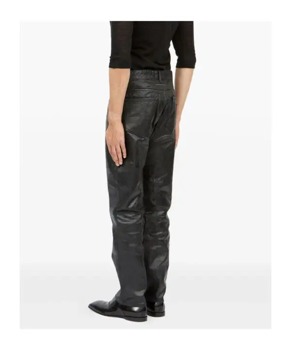 MAISON MARGIELA Waxed-effect Jeans