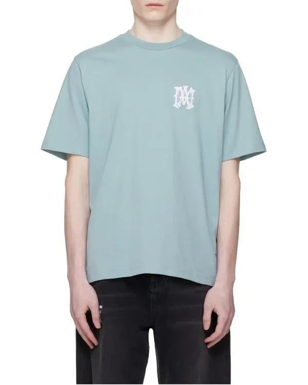 Amiri Monogram Logo T-shirt - Blue