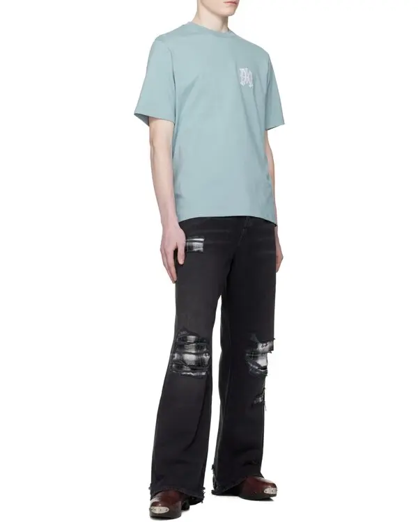 Amiri Monogram Logo T-shirt - Blue