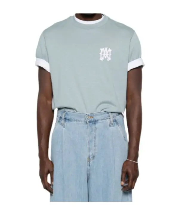 Amiri Monogram Logo T-shirt - Blue