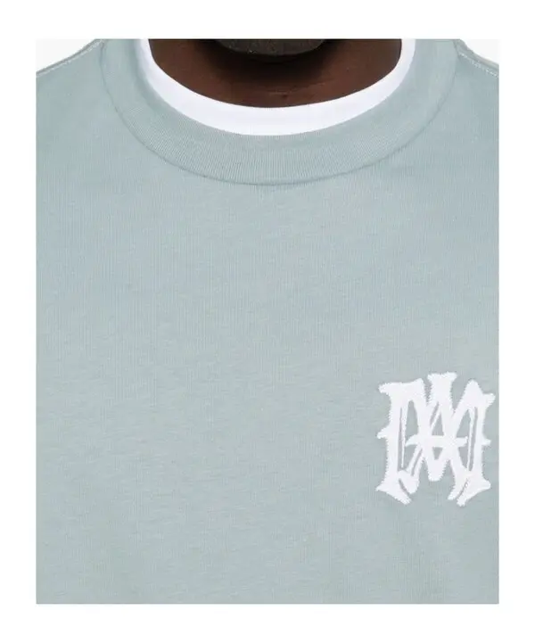 Amiri Monogram Logo T-shirt - Blue