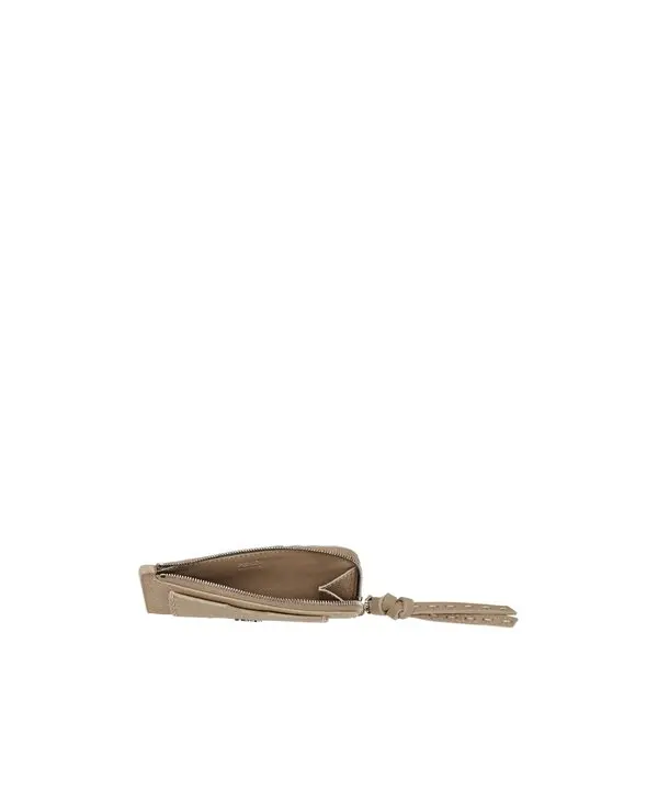 Fendi Dove Grey Selleria Card Holder