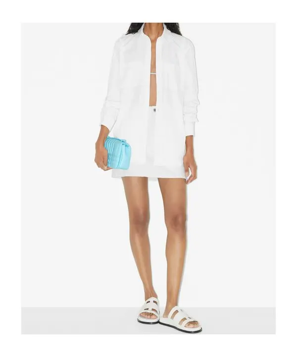 Burberry Ivanna Long-sleeve Shirt With Equestrian Knight Logo