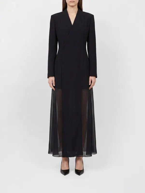 MAISON MARGIELA Long Sleeve Midi Dress
