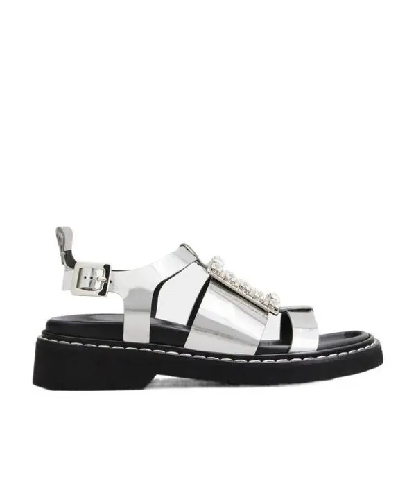ROGER VIVIER Open-toe Sandals With Buckle Detail