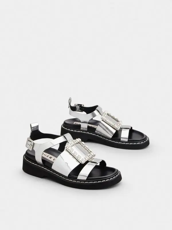 ROGER VIVIER Open-toe Sandals With Buckle Detail