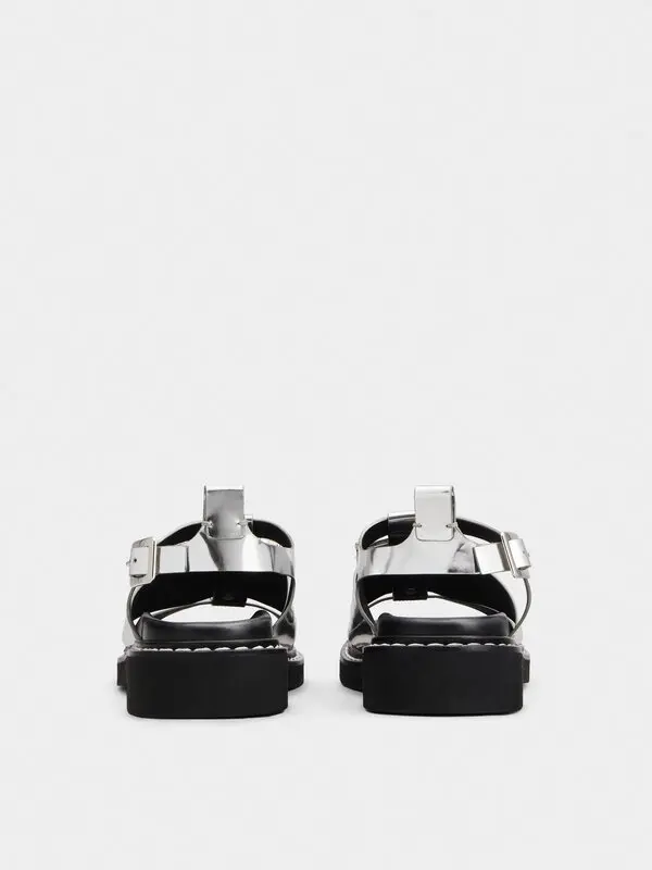 ROGER VIVIER Open-toe Sandals With Buckle Detail