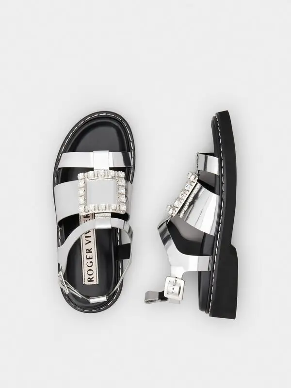 ROGER VIVIER Open-toe Sandals With Buckle Detail