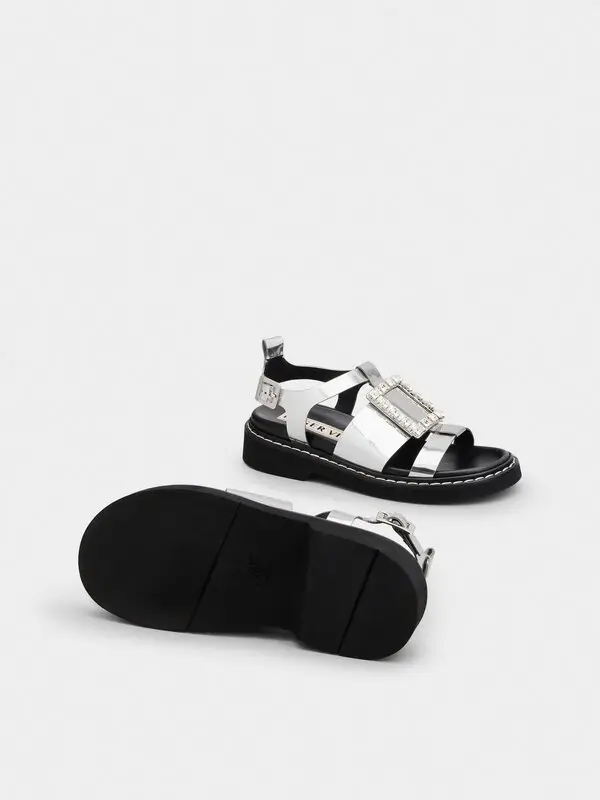 ROGER VIVIER Open-toe Sandals With Buckle Detail
