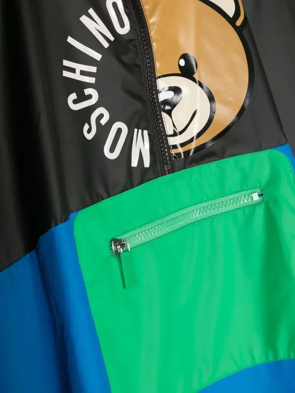 Moschino Teddy Bear Print Rain Cape