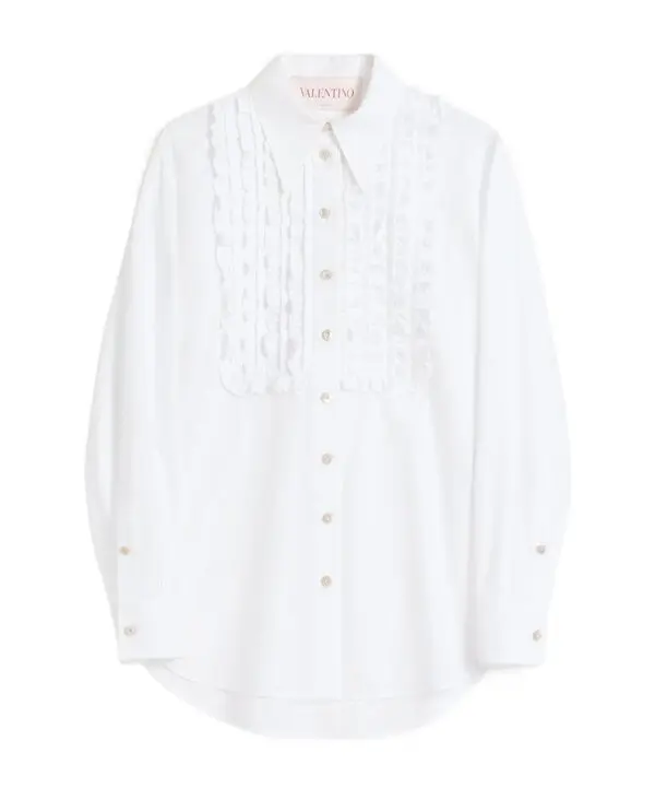 Valentino Garavani Ruffled Button-up Shirt