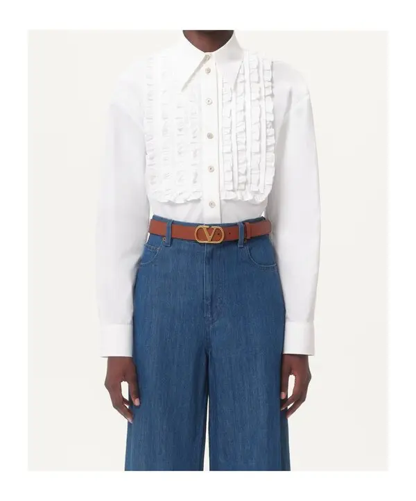 Valentino Garavani Ruffled Button-up Shirt