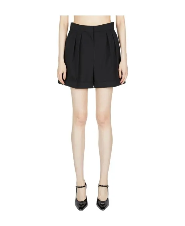 Max Mara Turn-up Pleated Shorts