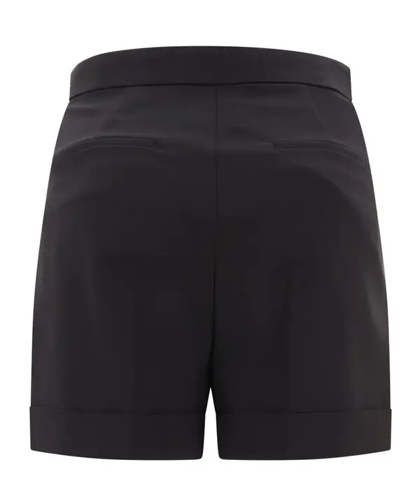 Max Mara Turn-up Pleated Shorts