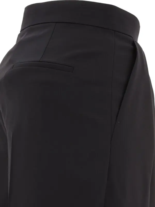 Max Mara Turn-up Pleated Shorts