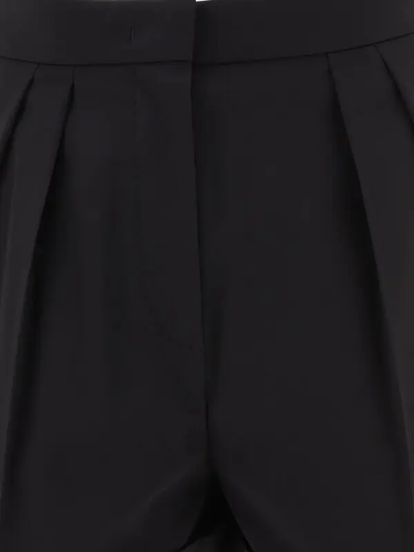 Max Mara Turn-up Pleated Shorts
