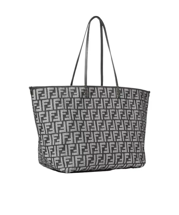 Fendi Reversible Ff Jacquard Tote Bag
