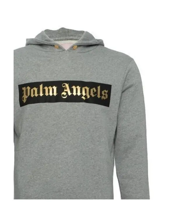 Palm Angels Logo Hooded Sweater