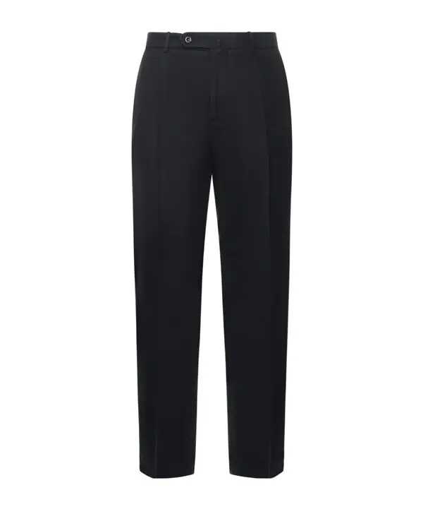 SANTANIELLO Wool Pants - Black