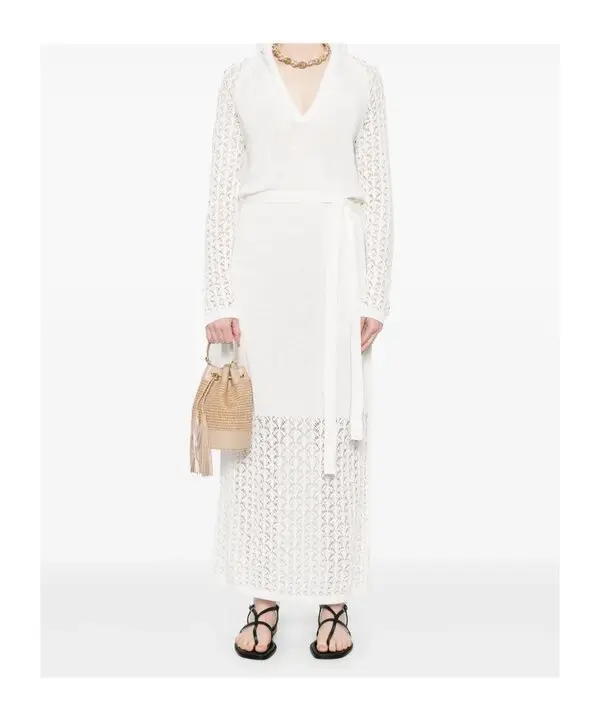 Zimmermann Wylie Maxi Dress With Hood And Belt