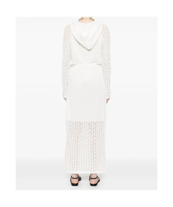 Zimmermann Wylie Maxi Dress With Hood And Belt