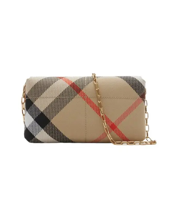 Burberry Checked Mini Bag