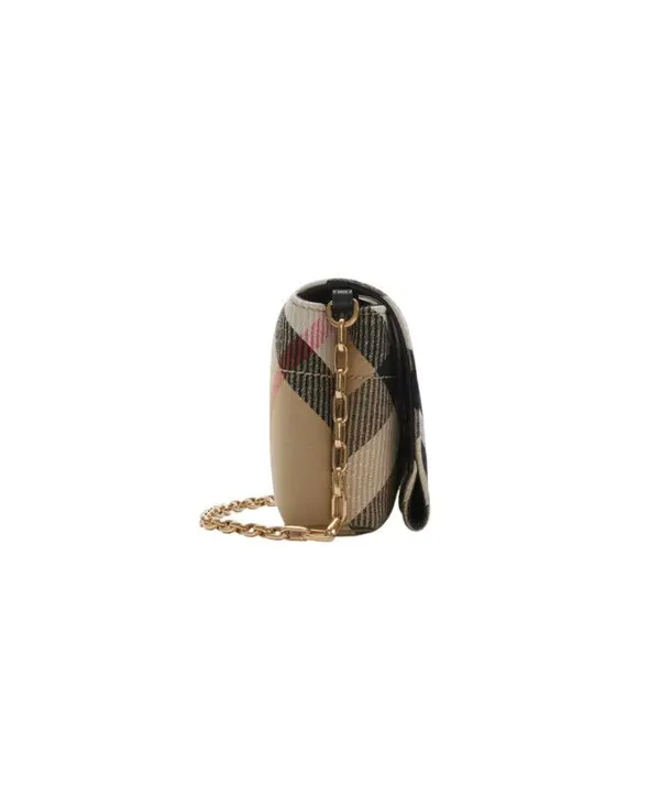 Burberry Checked Mini Bag