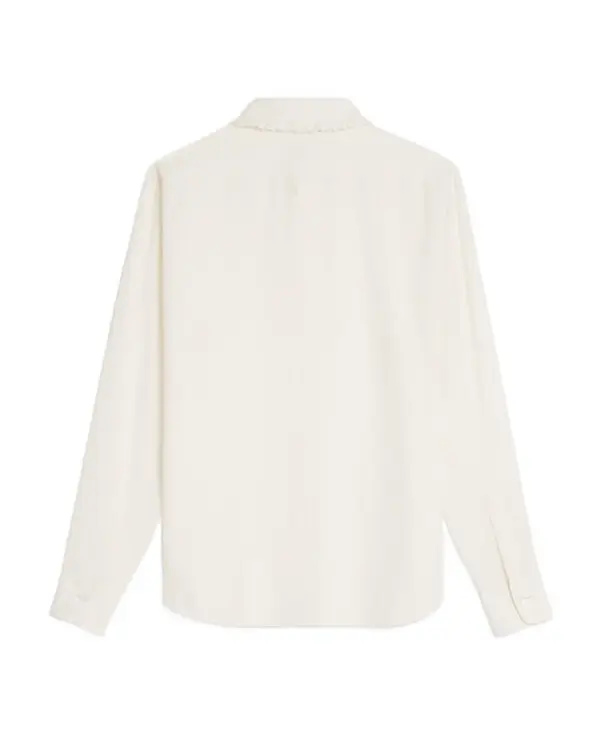 Celine Silk Crepe Loose Shirt