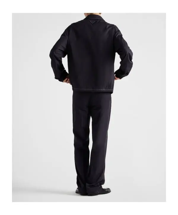 Prada Zip-up Bomber Jacket