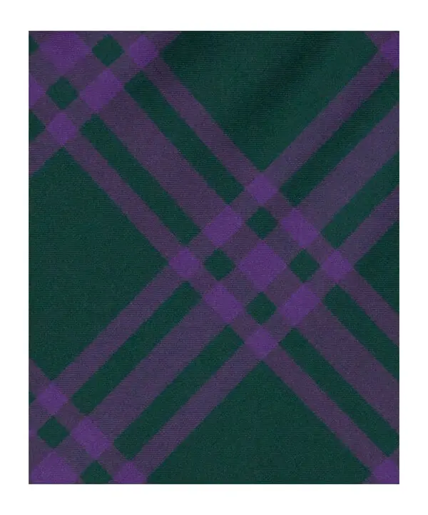 Burberry Vintage Checked Frayed-edge Skirt - No