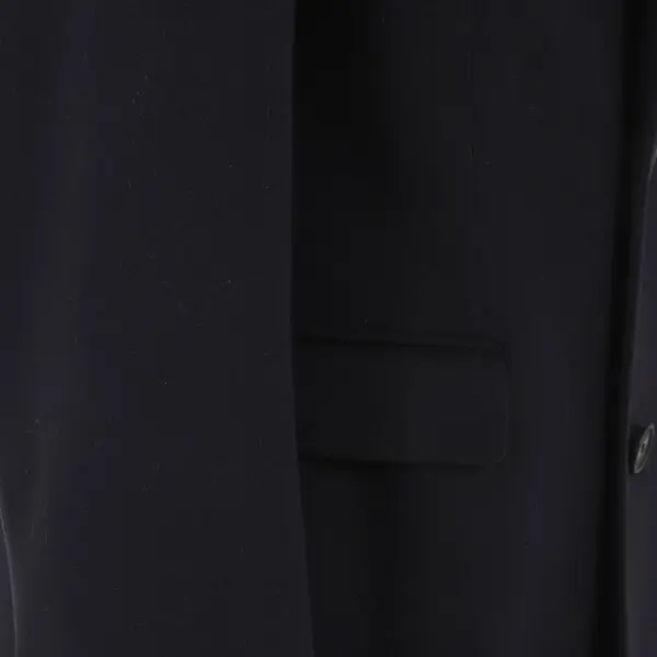 Tagliatore Single-breasted Brooch Detail Coat - Black