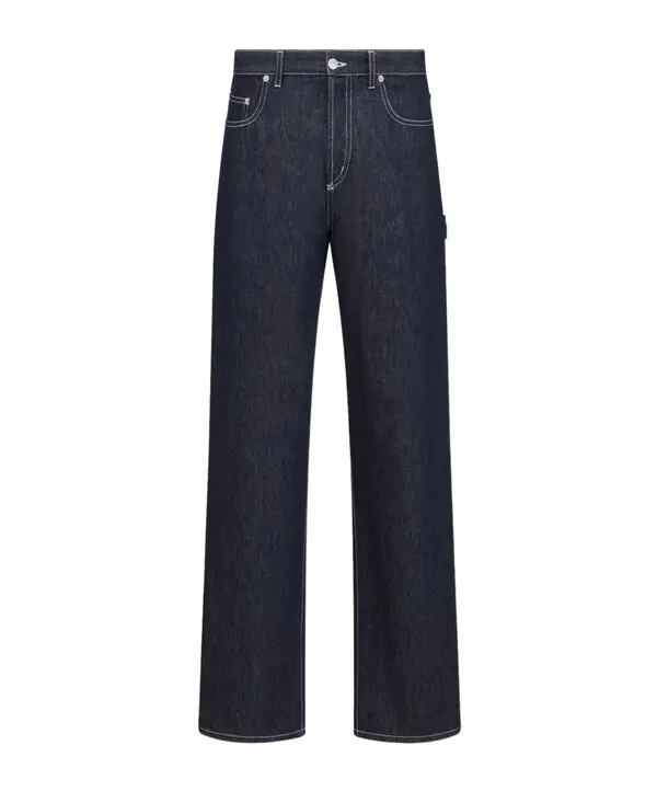 Dior Belt-loop Jeans - Blue
