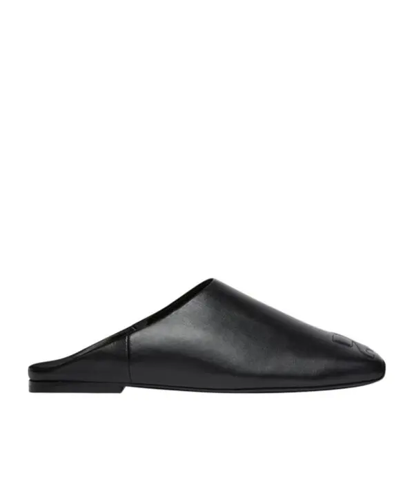 COURREGES Heritage Square Toe Mules