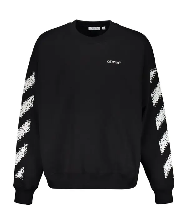 Off-White Diagonal Sleeve Sweatshirt