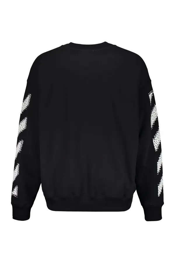 Off-White Diagonal Sleeve Sweatshirt