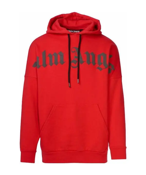 Palm Angels Logo Print Hoodie