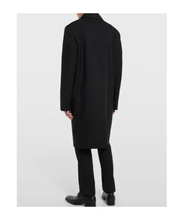 Gucci Gg Brooch Lapel Coat
